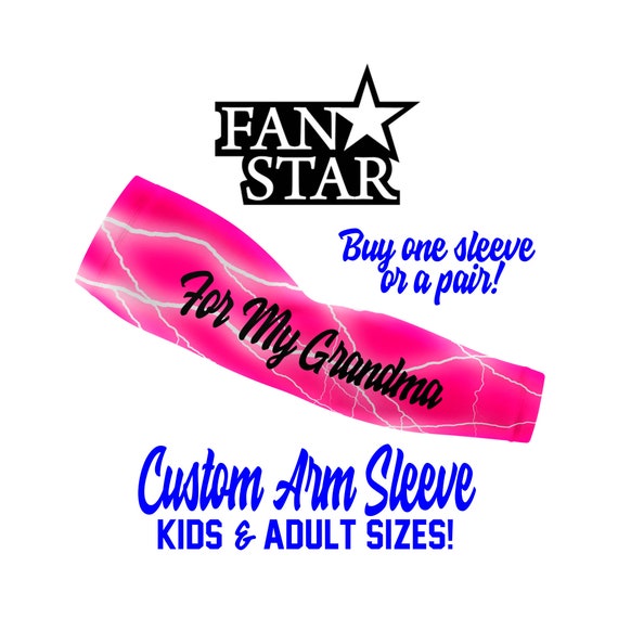 Personalized Breast Cancer ARM Sleeve Breast Cancer Awareness - Etsy