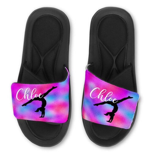 Personalized Custom Soccer Slides Flip Flops Sandals Memory - Etsy