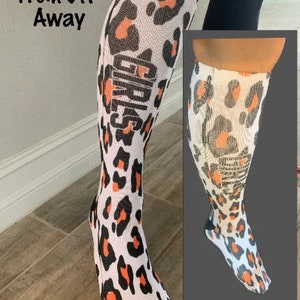 Custom Pink Ribbon Socks and Sleeves Set, Great for Breast Cancer ...