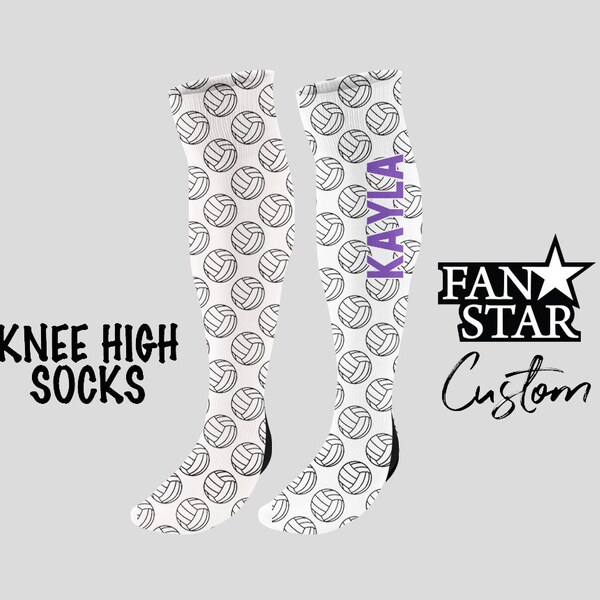 Volleyball Socks - Etsy