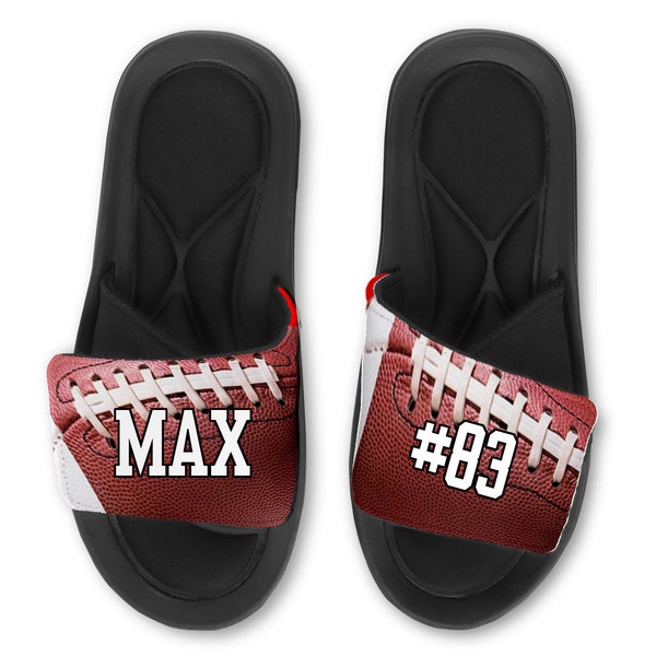 Football Flip Flops - Etsy