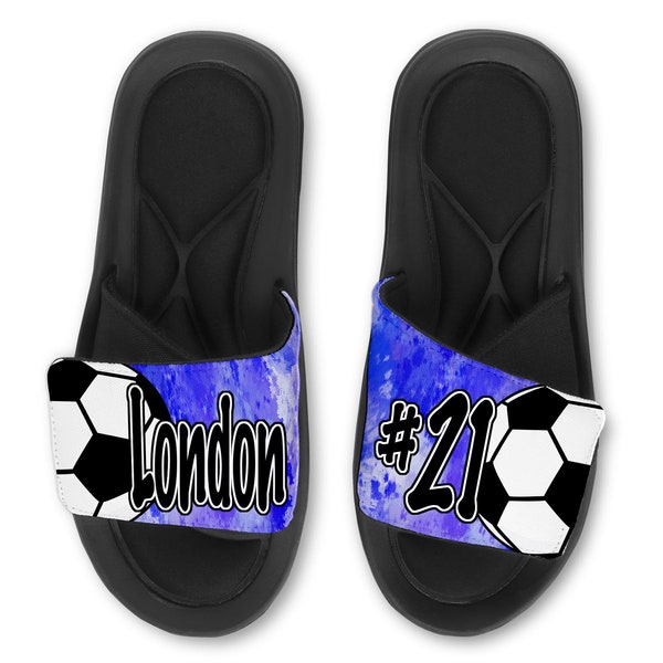 Soccer Flip Flops - Etsy