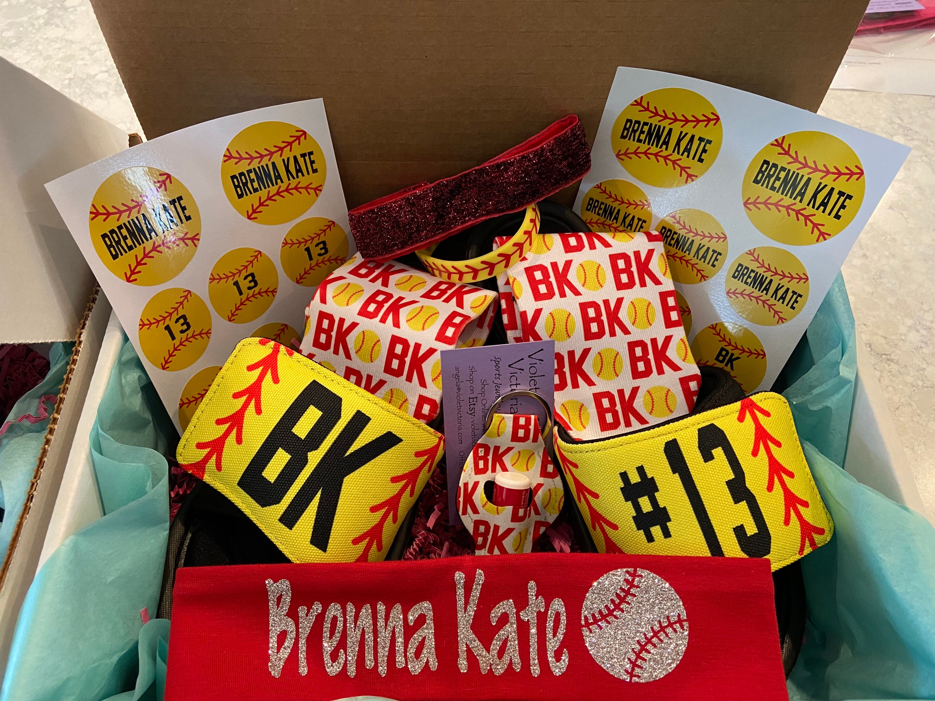 Personalized SOFTBALL FASTPITCH Gift Box Perfect Birthday or - Etsy