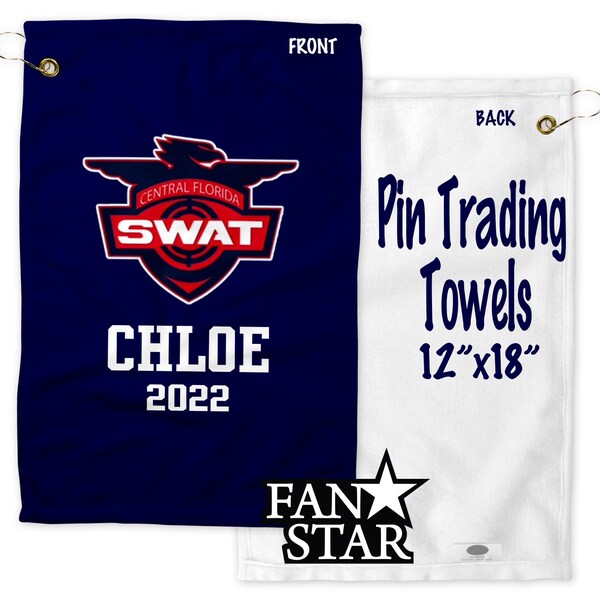 Trading Pin Towel - Etsy