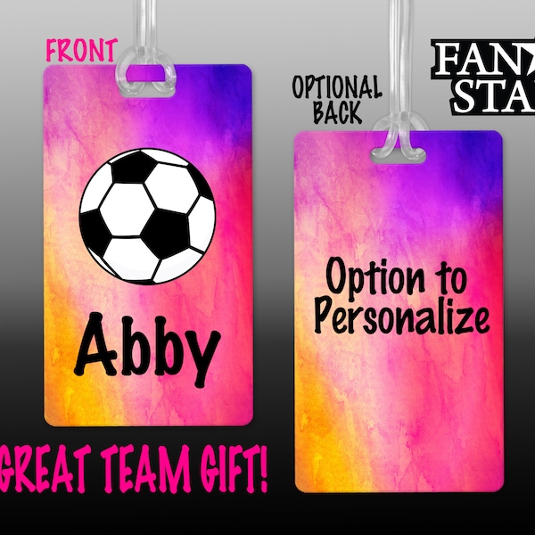 Soccer Bag Tags - Etsy