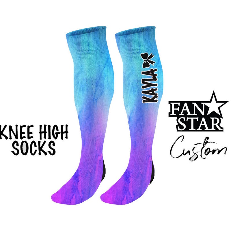 Cheer Socks - Etsy