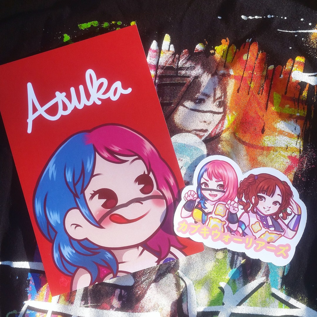 Asuka - 4" X 6" Art Print & Sticker - Etsy