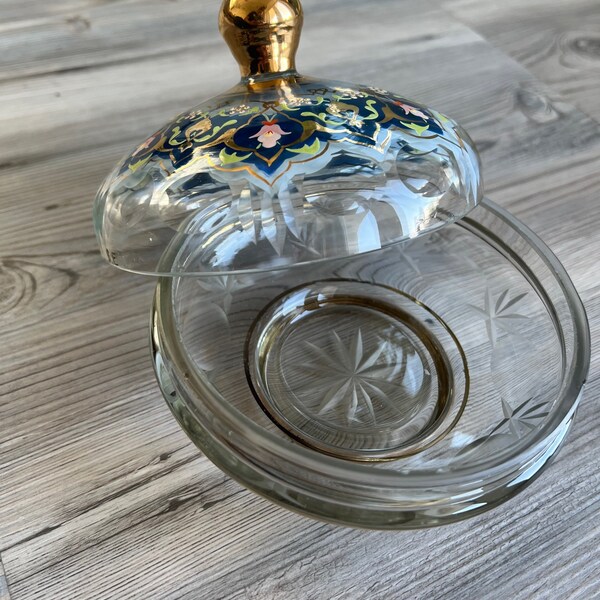 Etched Candy Dish - Etsy