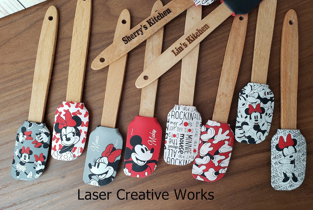 NEW Mickey & Minnie Mouse 8 Different Spatulas to Choose From 2nd Set ...