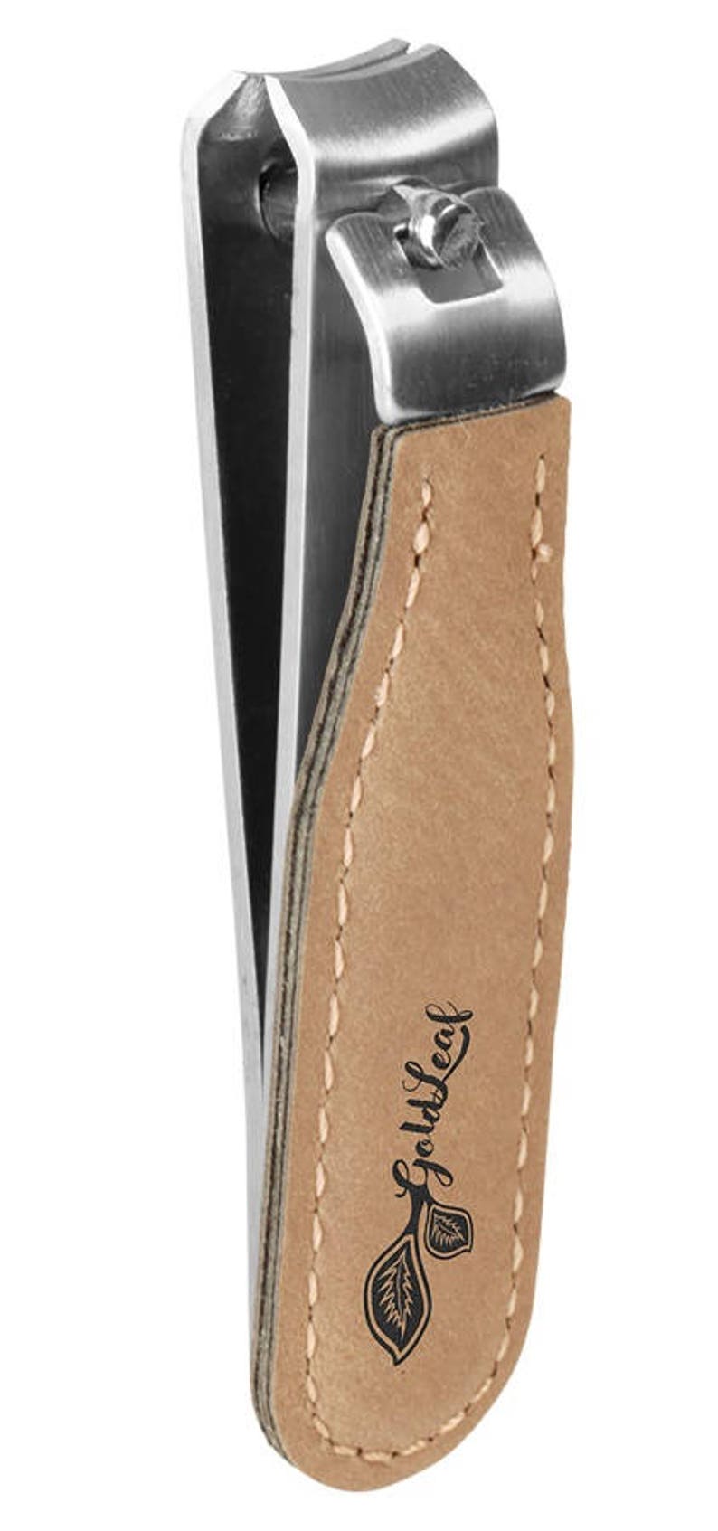Personalized Customized Leatherette Nail Clippers Rawhide or - Etsy