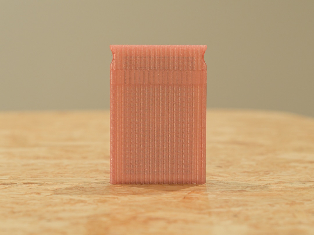 Playing Cards Case 3d Printed Translucent Pink - Etsy