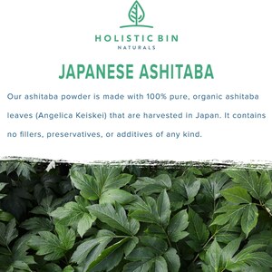 Organic Ashitaba Powder Made With 100% Pure Japanese Ashitaba Leaves | Angelica Keiskei (50 ...