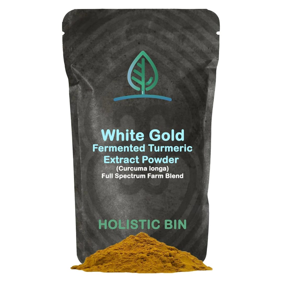 Organic Fermented Turmeric Powder: Hawaiian Grown With Ginger (56 Grams ...