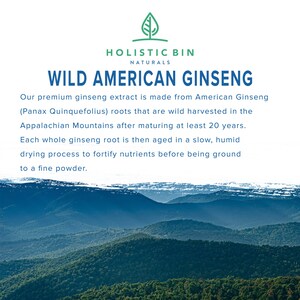 Wild American Ginseng Powder: Organic Appalachian Supplement - Etsy
