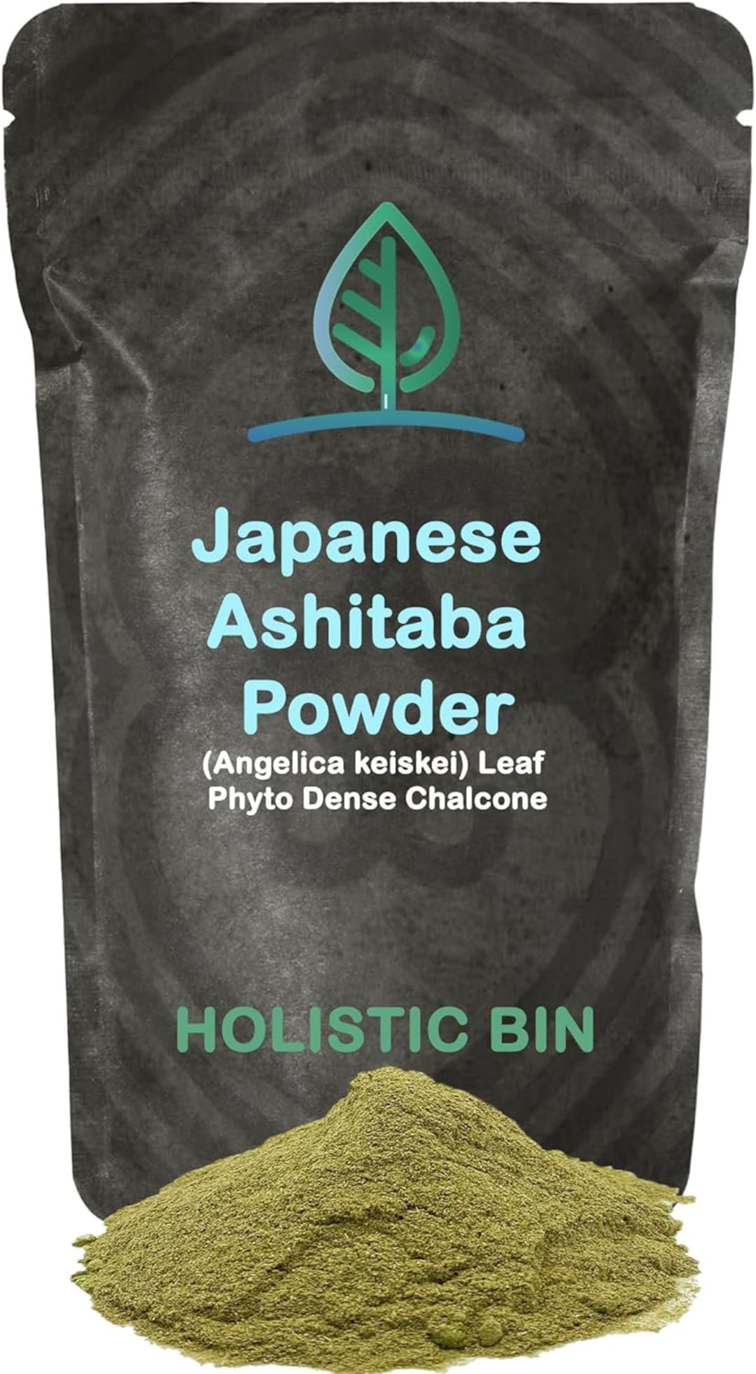 Organic Ashitaba Powder Made With 100% Pure Japanese Ashitaba Leaves | Angelica Keiskei (50 ...