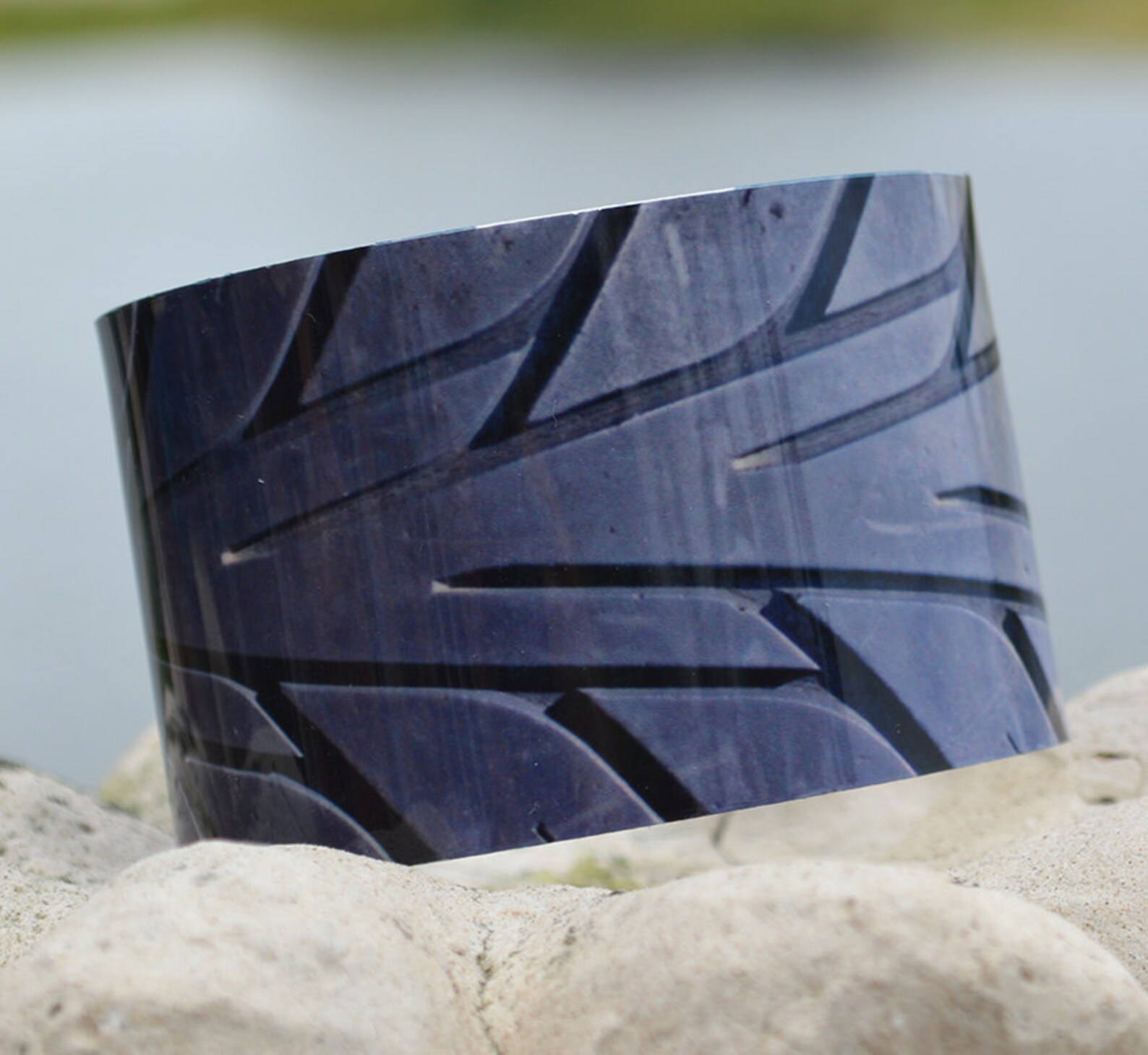 Tire Cuff Car Tire Cuff Tire Tread Cuff Geekery Cuff - Etsy