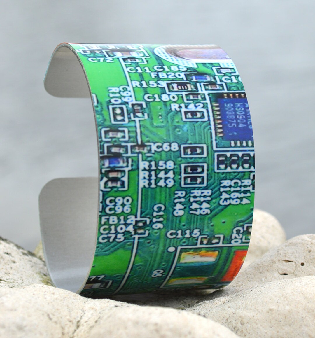 Circuit Cuff, Computer Circuit Cuff, Geekery Cuff Bracelet, Computer ...
