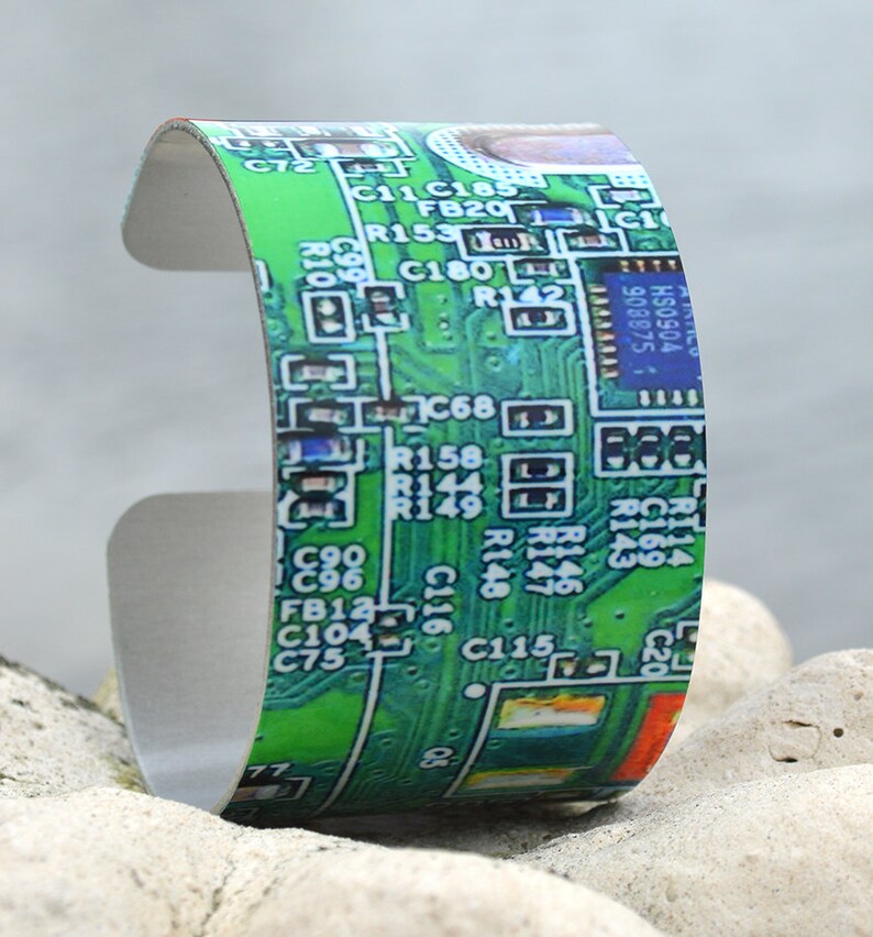 Circuit Cuff Computer Circuit Cuff Geekery Cuff Bracelet - Etsy
