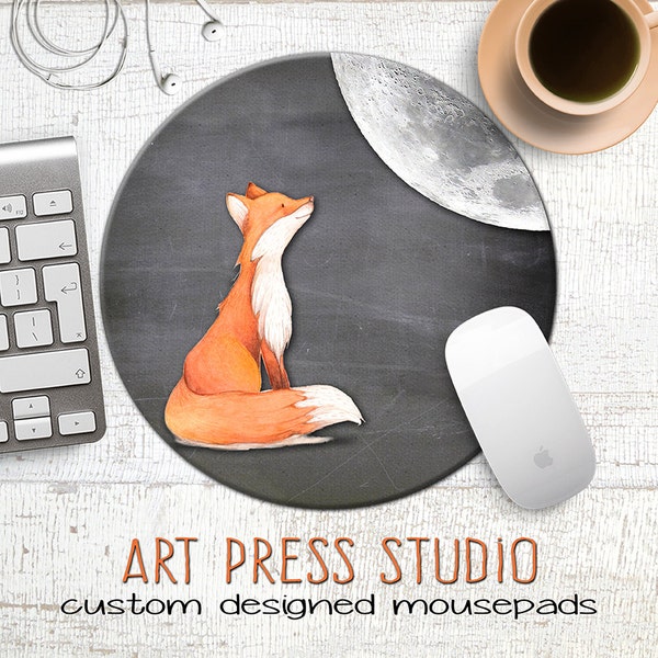 Fox Mouse Pad - Etsy