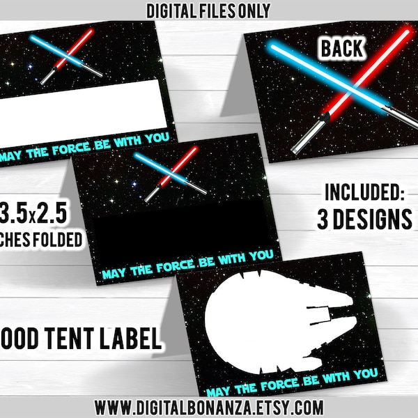 Starwars Food Labels - Etsy