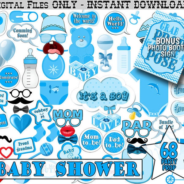 Baby Shower Props - Etsy