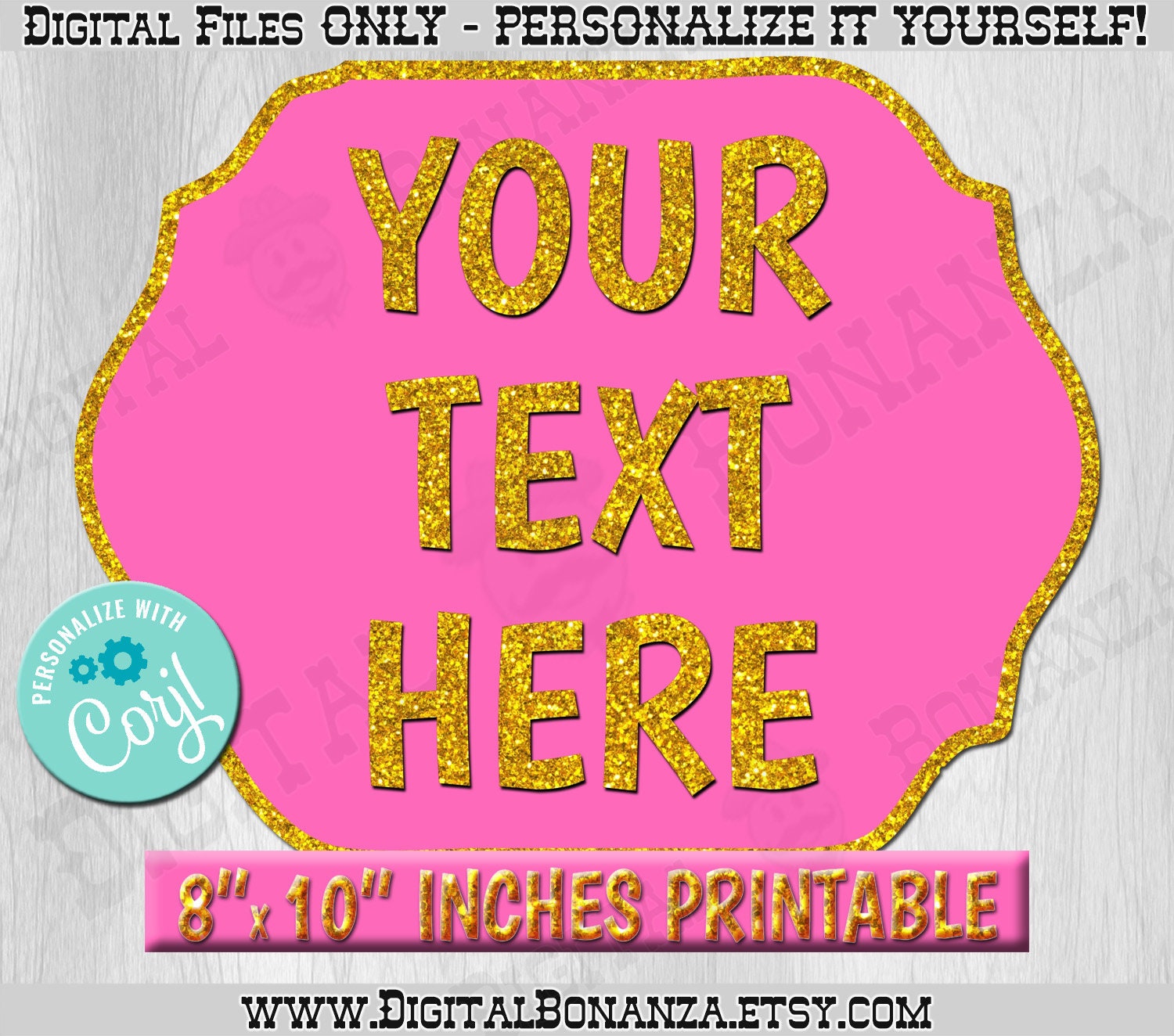 Editable Photo Booth Props Add Your Text Custom Speech Bubble | Etsy