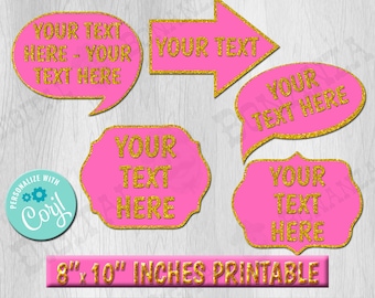 Speech Bubble Prop | Etsy