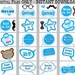 Boy Baby Shower Photo Booth Props. Blue Baby Shower Boy. 68 Photobooth ...