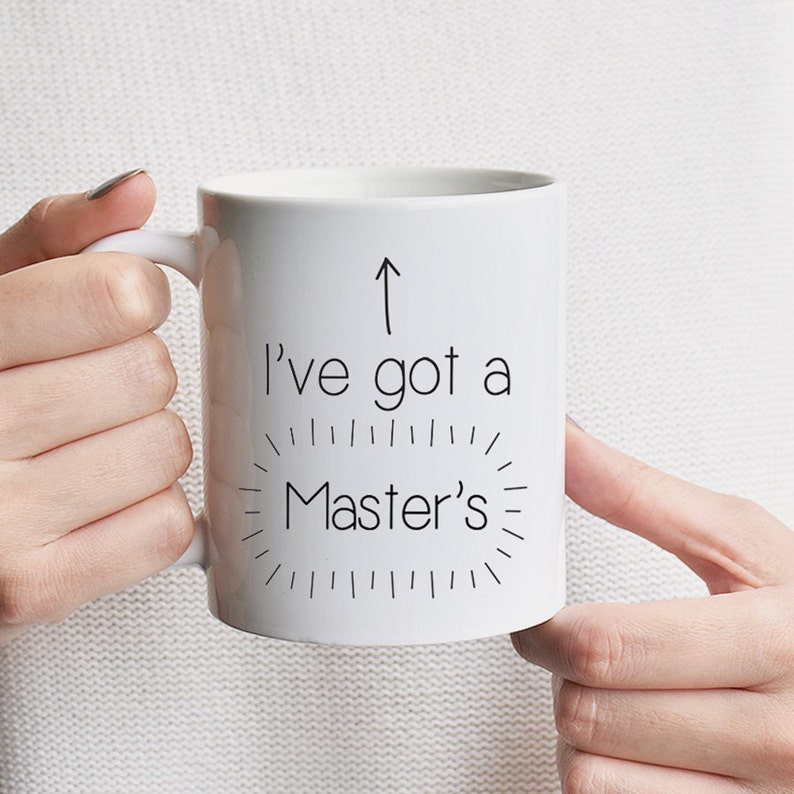 Graduation 'I've Got A Master's' Ceramic Mug | Etsy