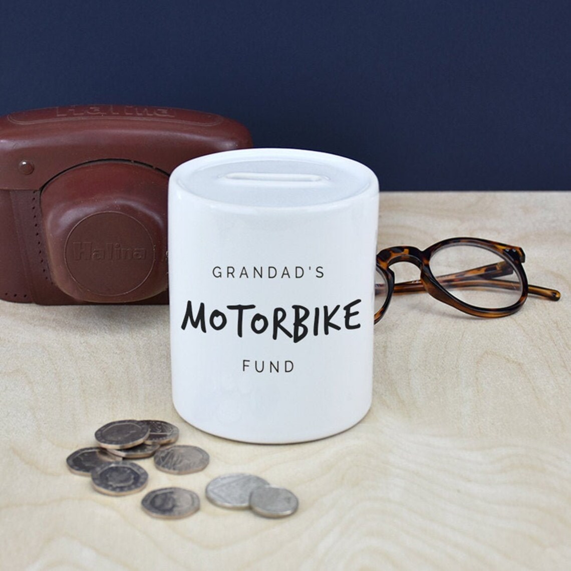 Grandad's Personalised Money Savings Box - Etsy