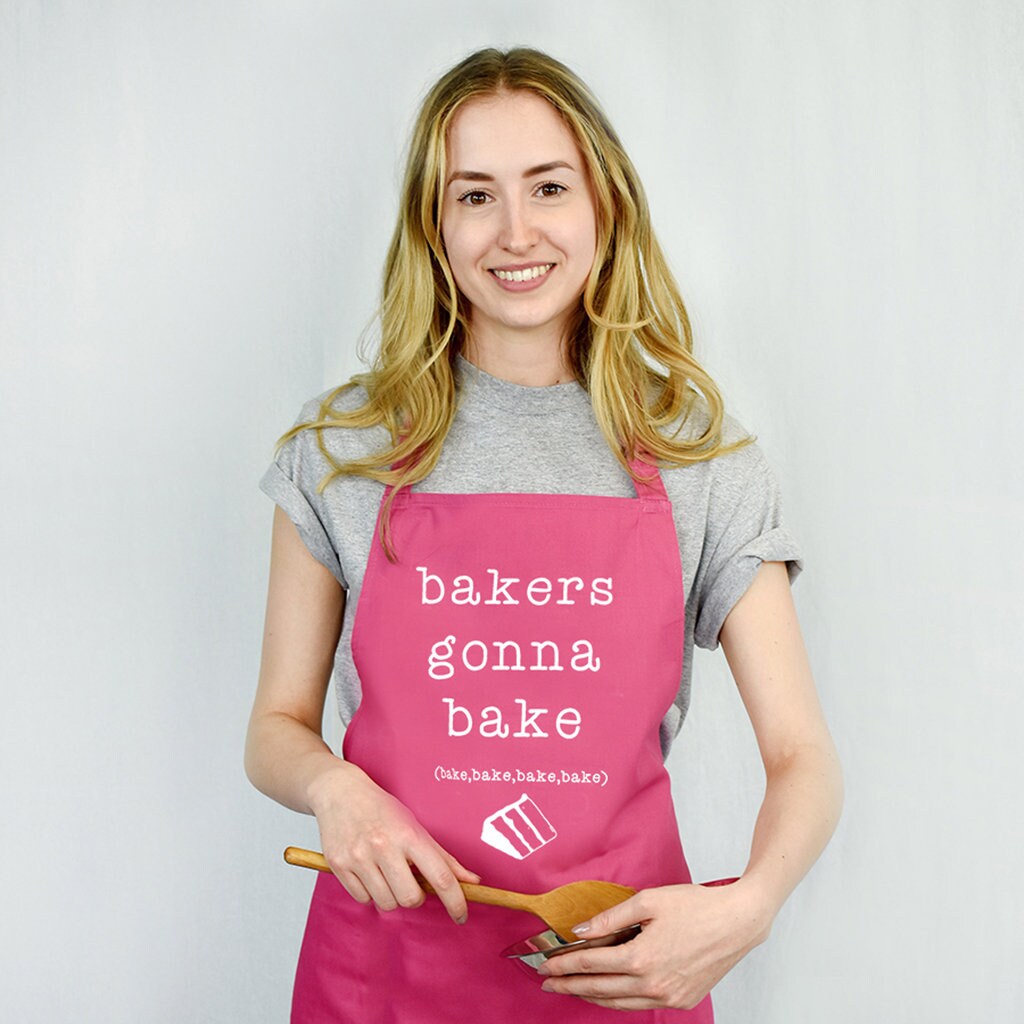 Slogan 'bakers Gonna Bake' Emoji Baking Apron | Etsy