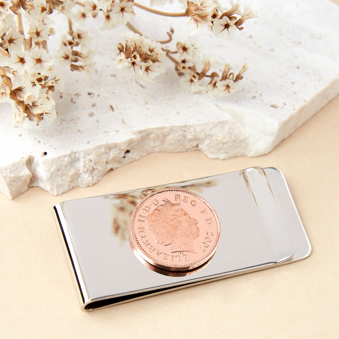 16th Birthday Penny Coin Money Clip - Etsy