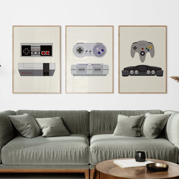 Video Game Wall Art - Etsy