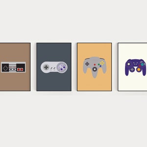 Gaming Art - Video Game Controller Prints - Retro Video Game Art ...