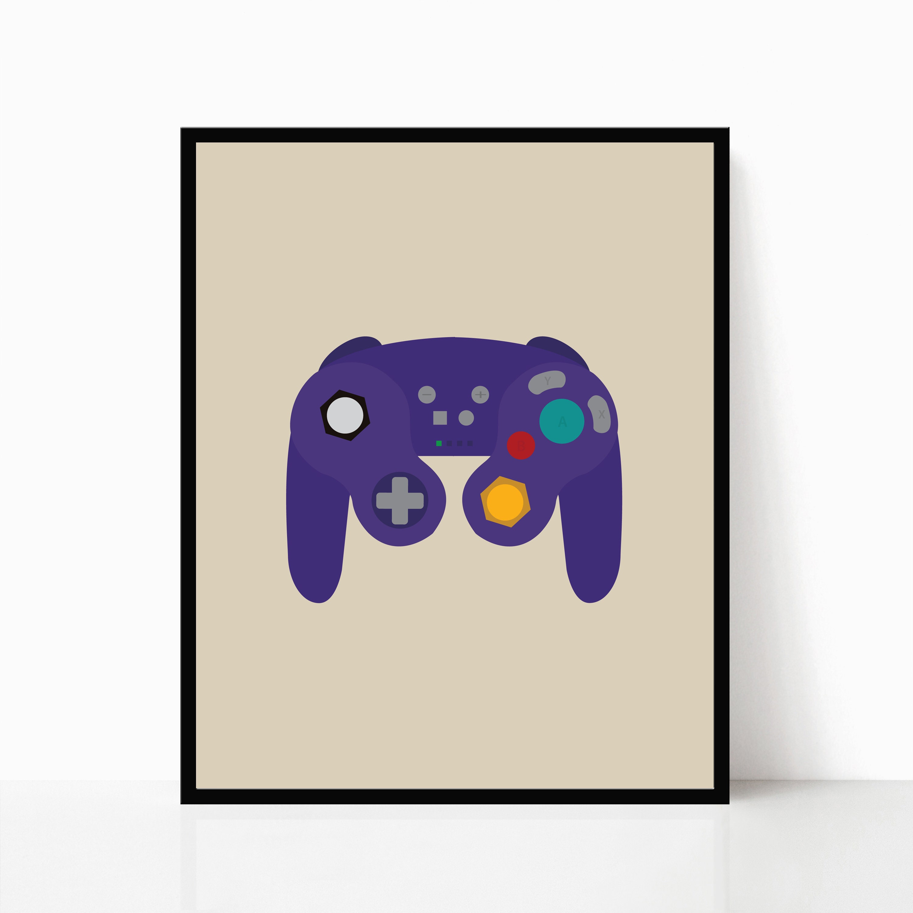 Video Game Decor Game Controllers Video Game Art Retro | Etsy