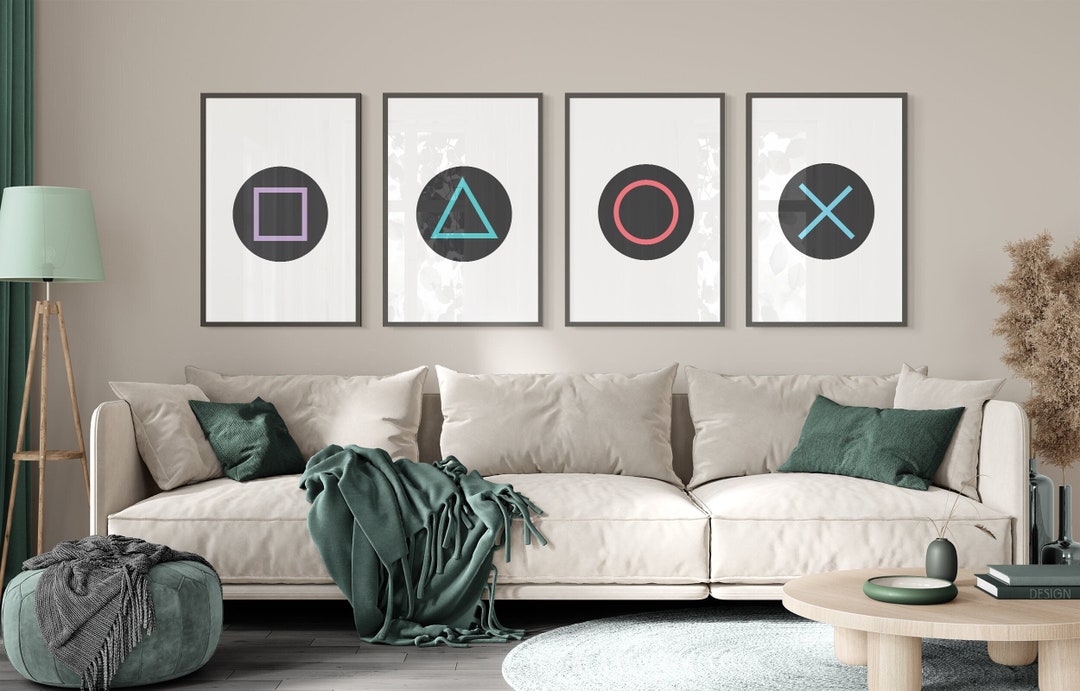 Video Game Art Prints, Game Room Decor, Art for Teen Boy's Room, Video ...