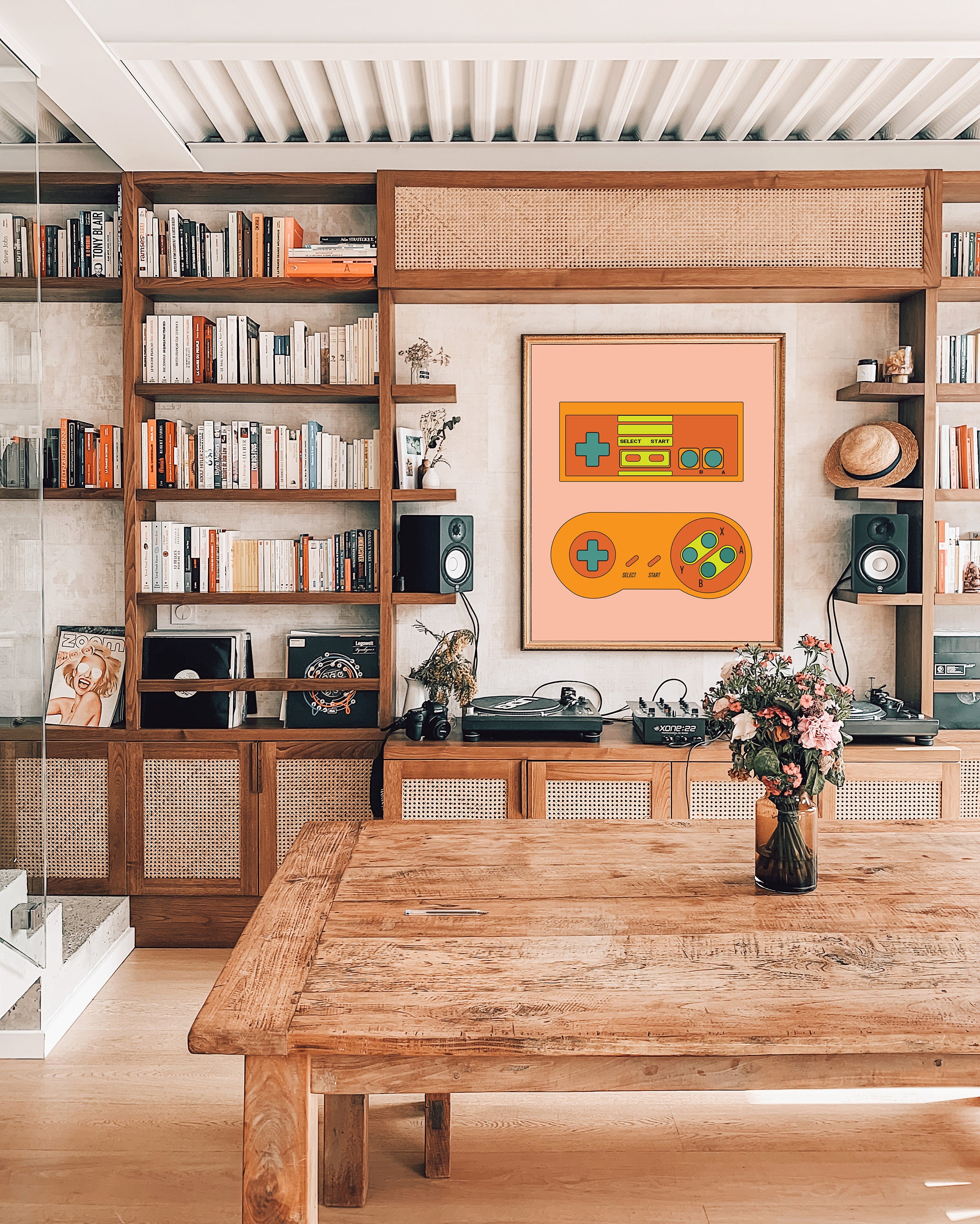 Retro Video Game Art PRINTABLE ART Gaming Print Retro Game | Etsy