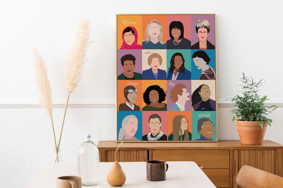 Feminist Art - Women Can Change the World - Feminist Icons - Feminism ...