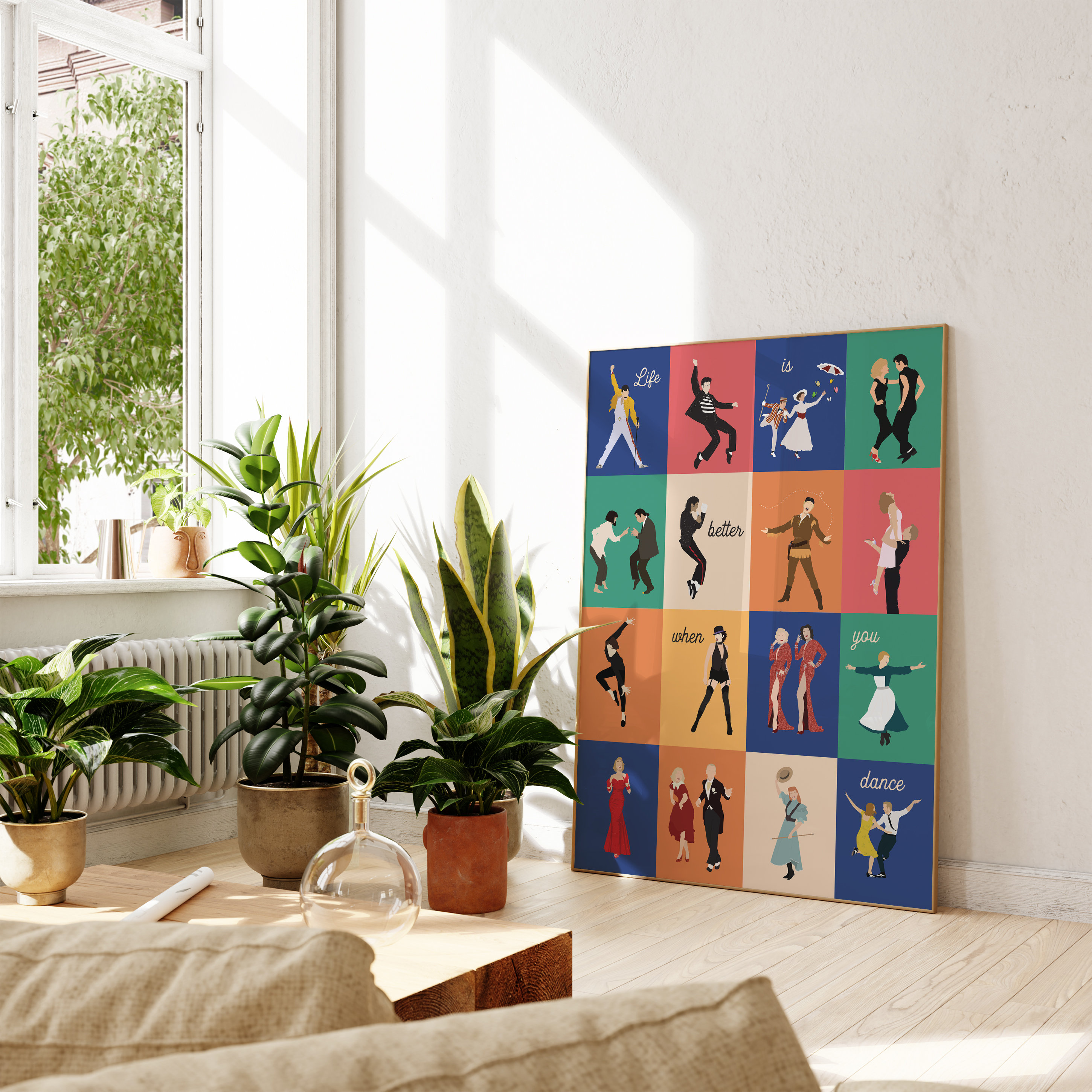 Dance Poster - Movie Poster - Music Poster - Dance Wall Art - Dance ...