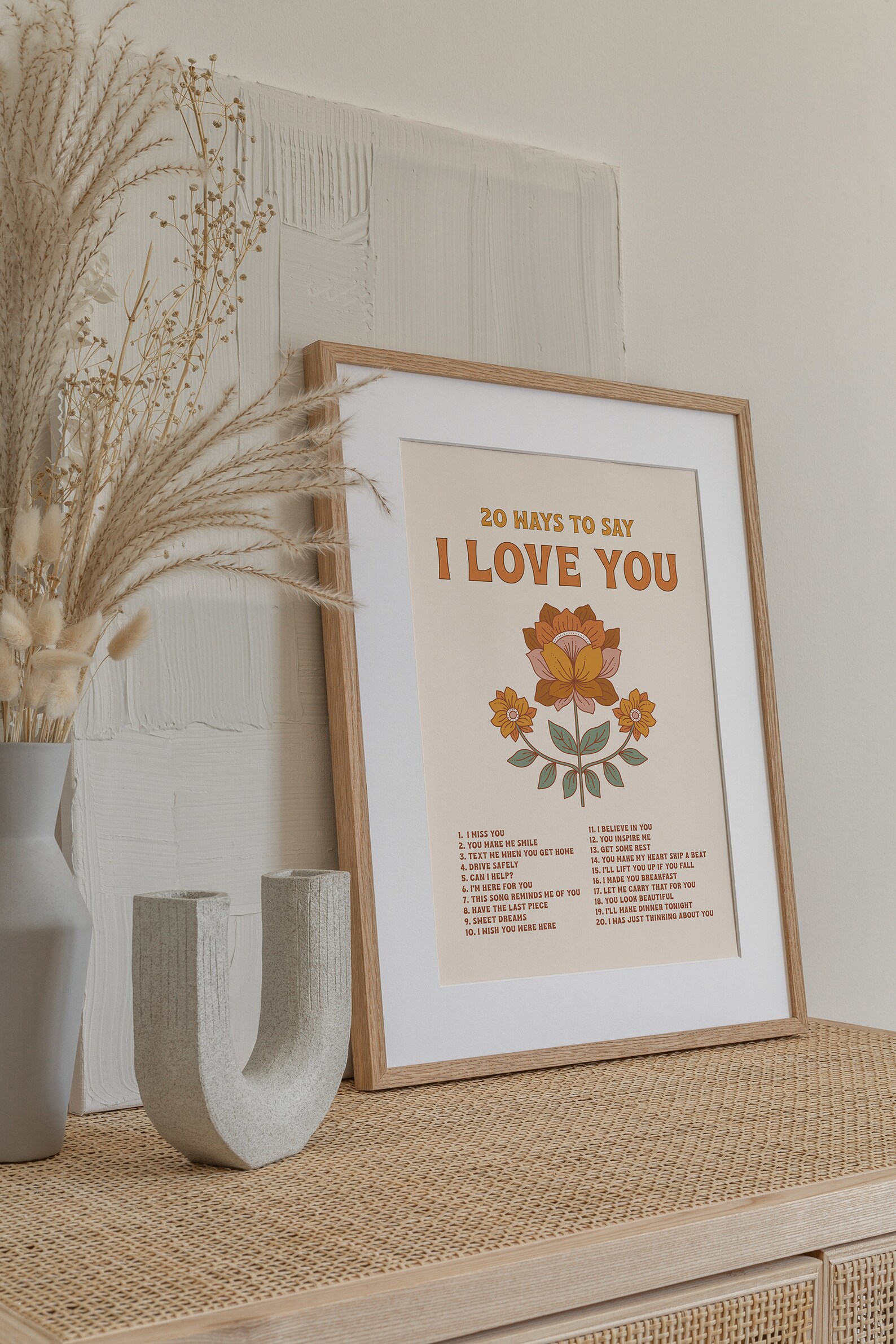 Ways to Say I Love You Poster - Love Print - Love Quote - Printable ...