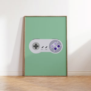 Video Game Decor - PRINTABLE Video Game Poster - Set of 6 Prints - Game ...
