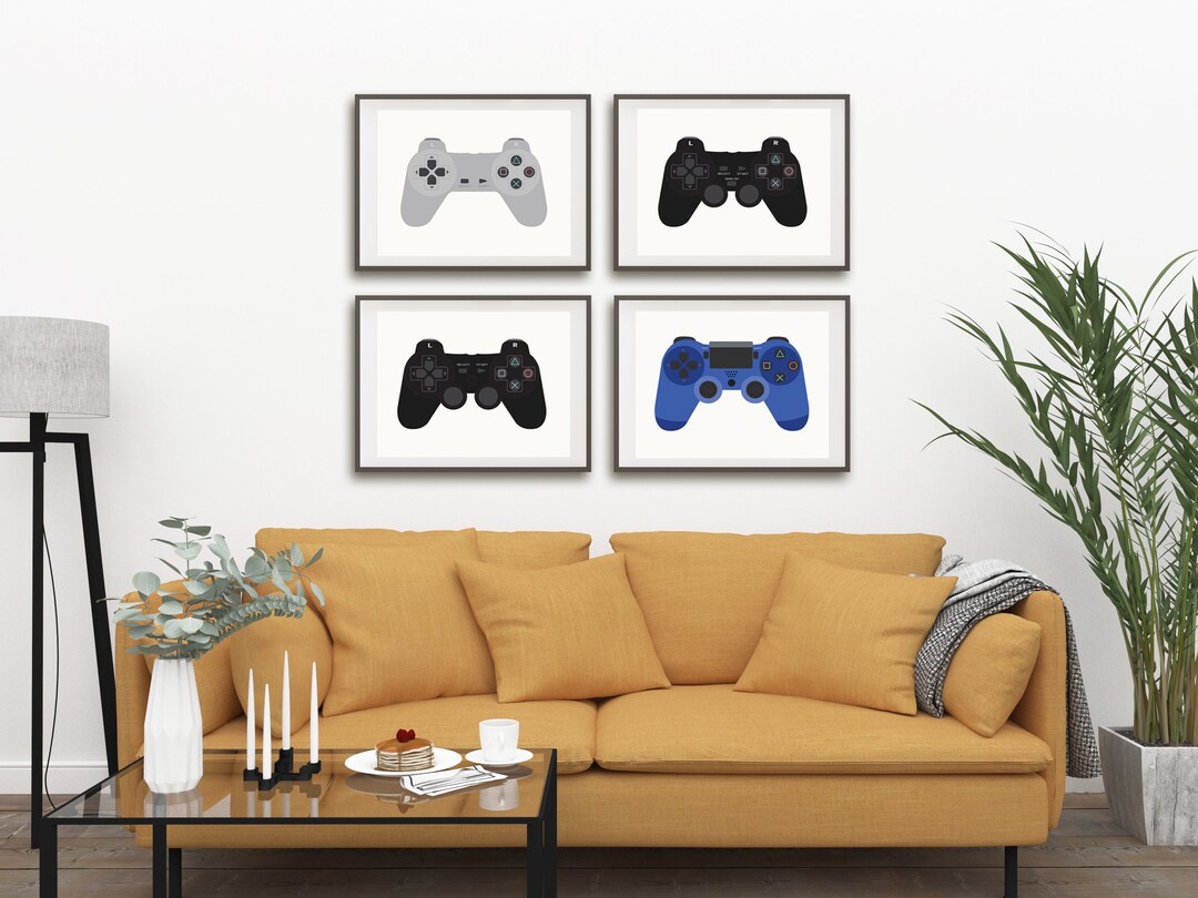 Controller Prints - Video Game Art - Gaming Art - Gift for Gamers ...