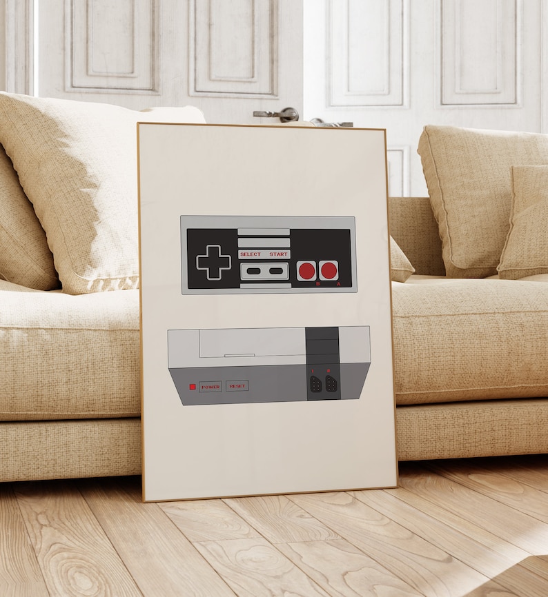 Game Room Decor Video Games Decor Video Game Prints Gaming - Etsy