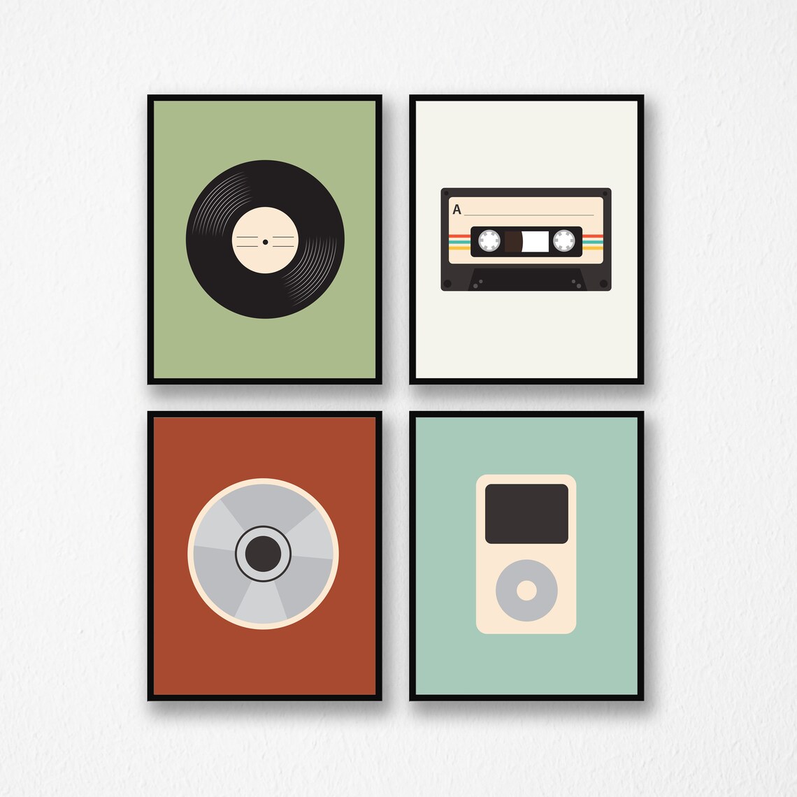 Music Art Retro Music Prints Music Through the Ages - Etsy Canada