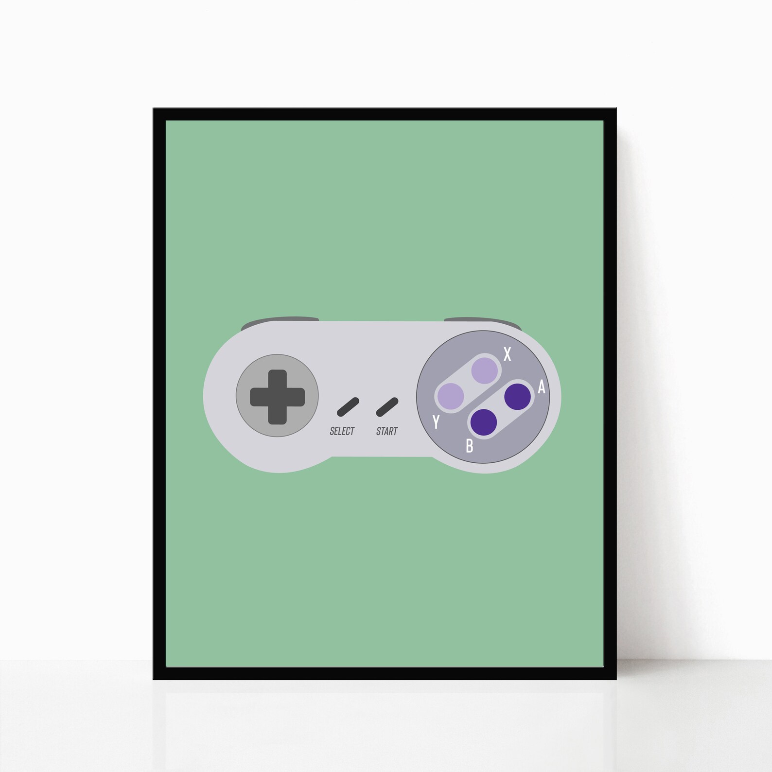 Video Game Decor Game Controllers Video Game Art Retro | Etsy