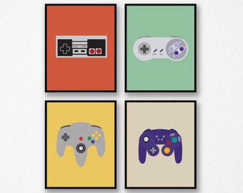 Retro Gaming Decor | Etsy