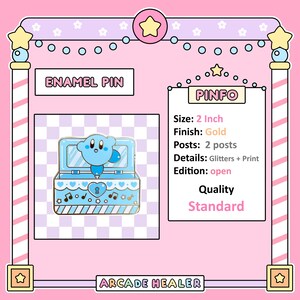 Poyo Music Box blue Colorway Enamel Pin standard/bgrade - Etsy