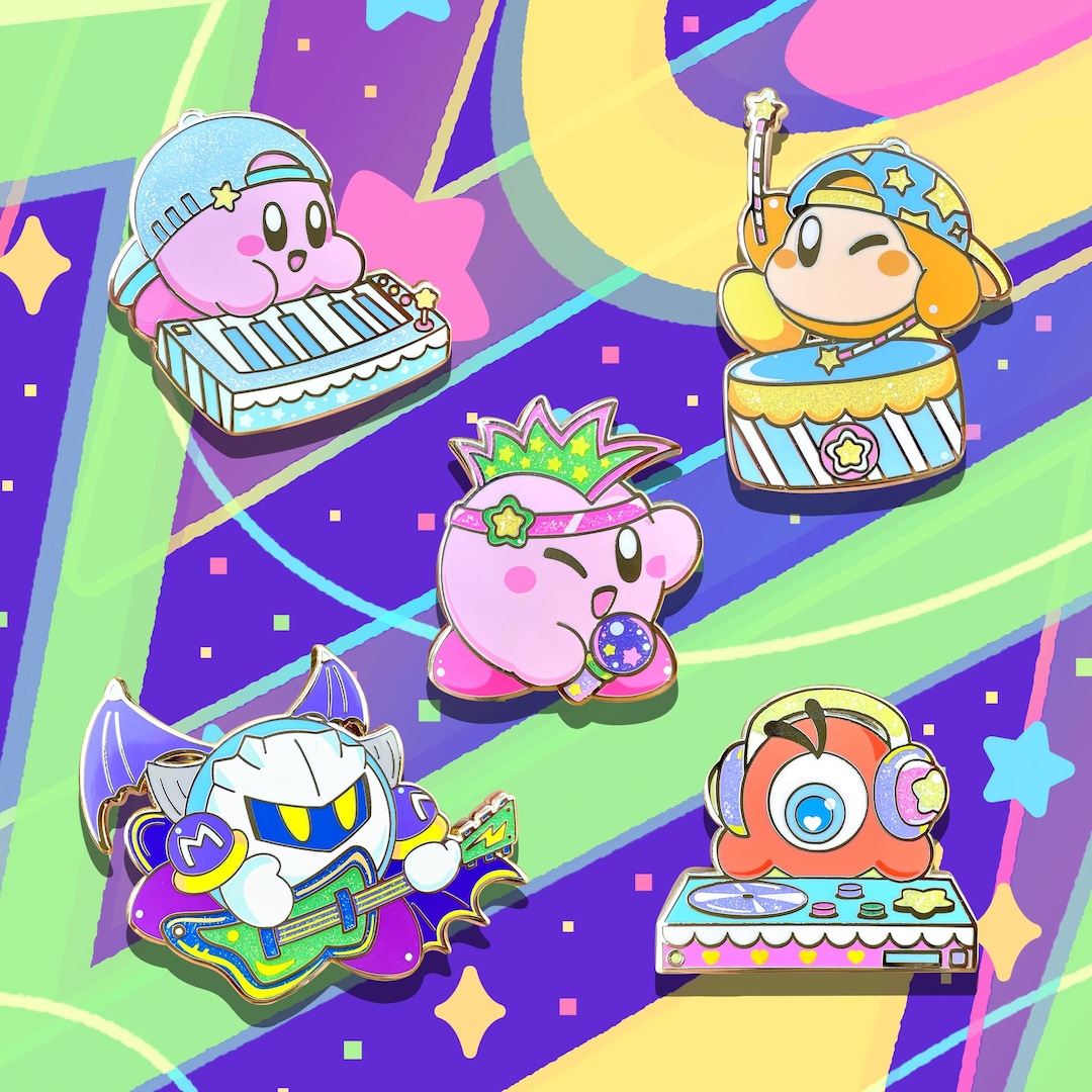 The Poyo's" Music Band Enamel Pins Bundle (5pc) - Etsy