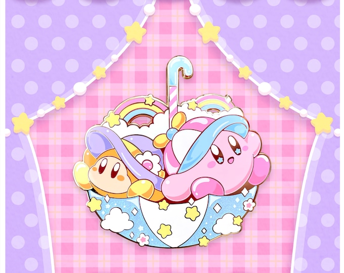 Parasol Pals (blue) Enamel Pin (standard/bgrade) - Etsy