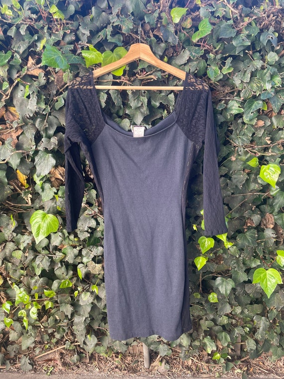 Bodycon Gothic Mini Dress Gem 7811